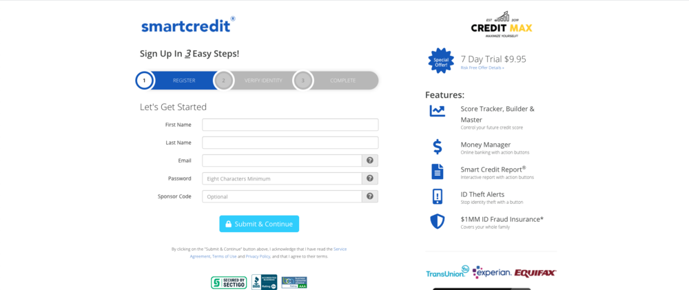 Get Started – Credit Max